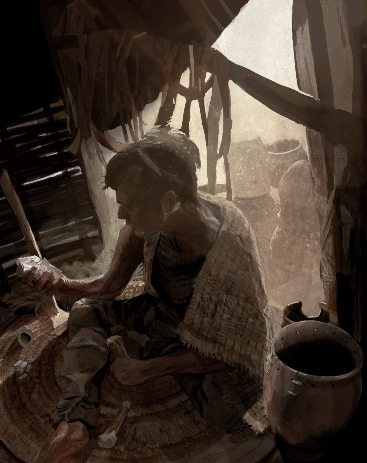 Visualizing the past: reconstruction illustrations by Kelvin Wilson – PuttingLife